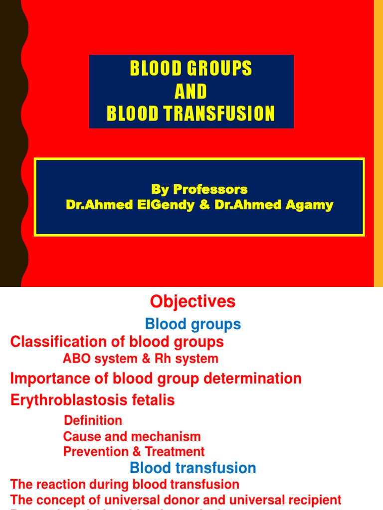(Physiology) Blood Groups Blood Transfusion-F | PDF