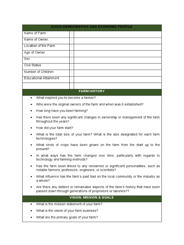 Updated - Bae 3 2 CPT - Group 5 - Marayata Farm - Survey Questionnaire ...