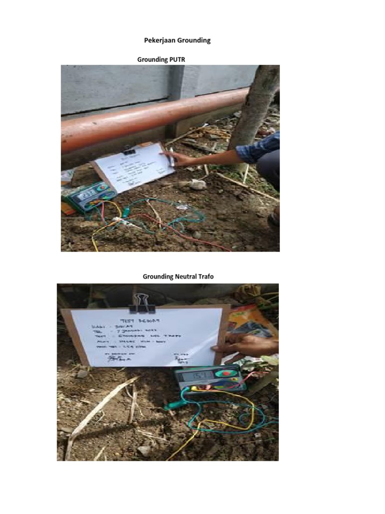 7.pekerjaan Grounding | PDF 7.pekerjaan Grounding | PDF