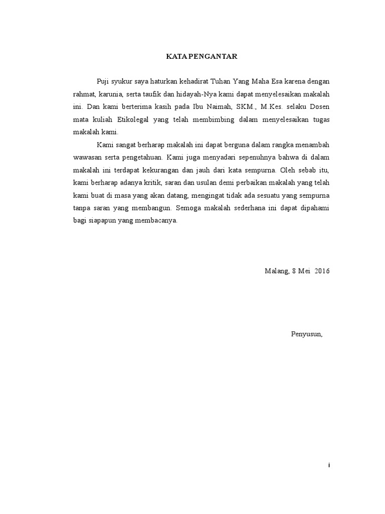 KATA PENGANTAR | PDF