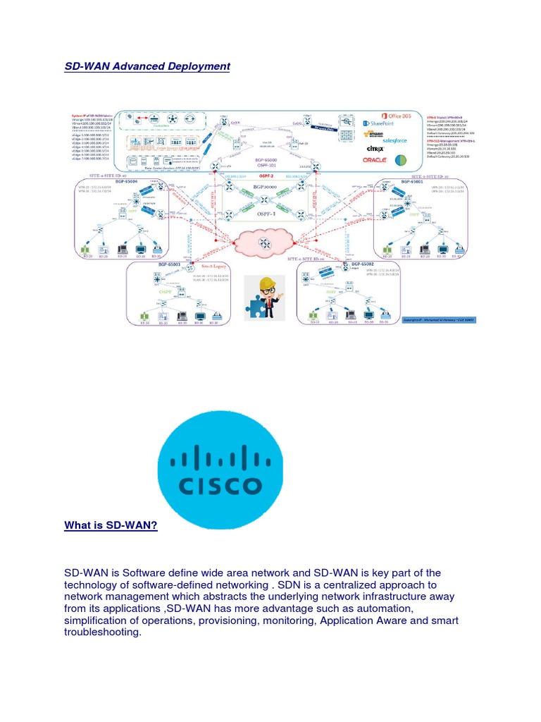 SDWAN Deployment | Download Free PDF | Computer Network | Ip Address