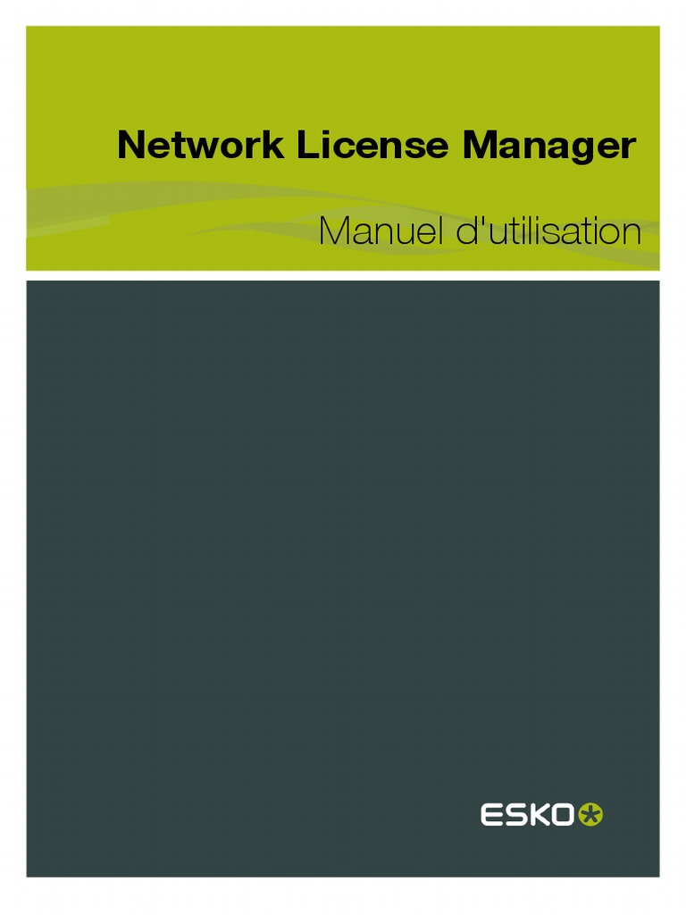 Network License Manager. Manuel D'utilisation | PDF