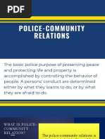 CSOP Presentation | PDF | Police | Community