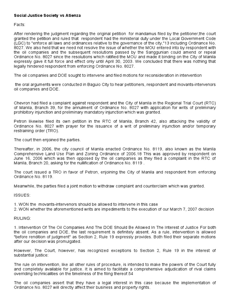 Civ Pro Cases | PDF | Injunction | Mandamus