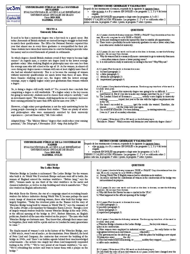 HTTPSWWW - Uc3m.espruebasaccesomediapruebasaccesodocarchivodoc Ingles Extraordinaria 2020ingles ...