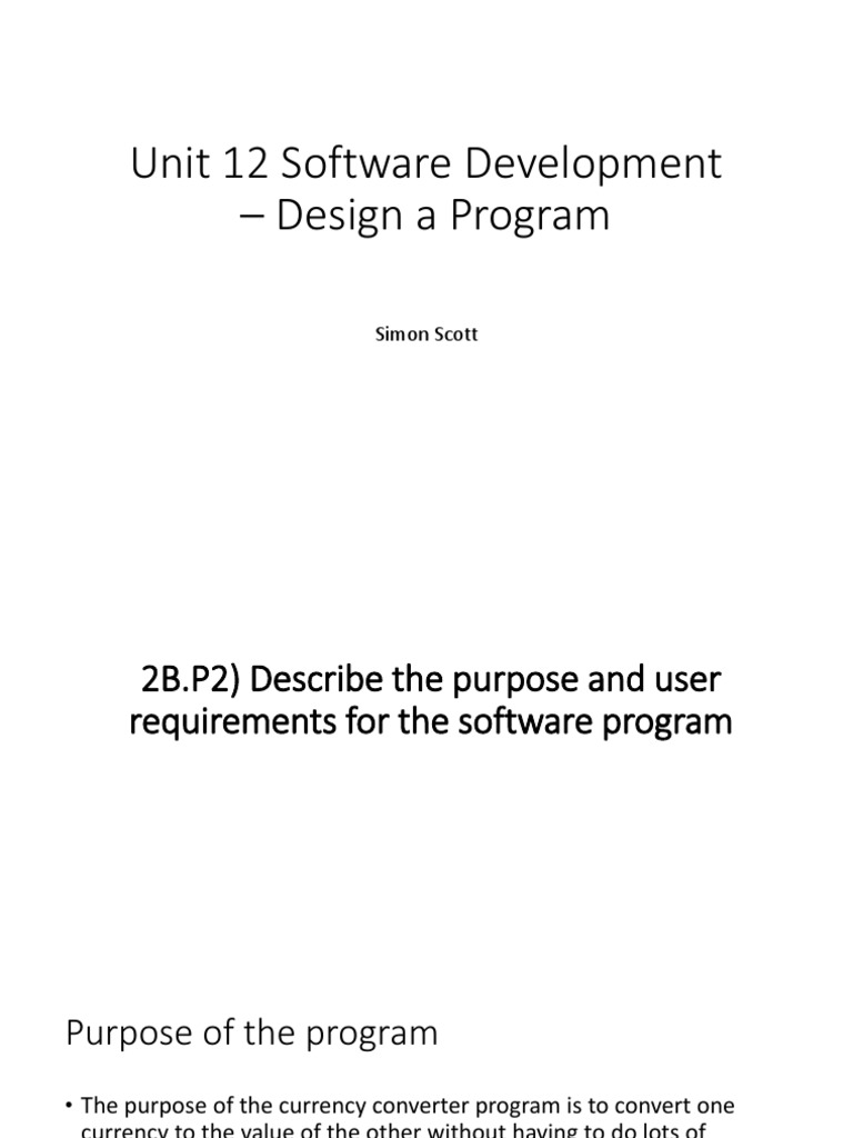 Unit 12 Assignment 2 - Simon Scott | PDF