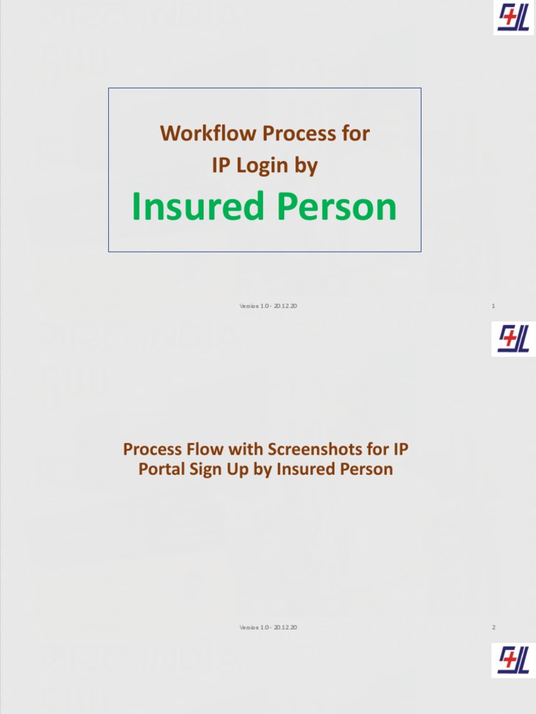 ESIC IP Portal Help File | PDF | Password | Login