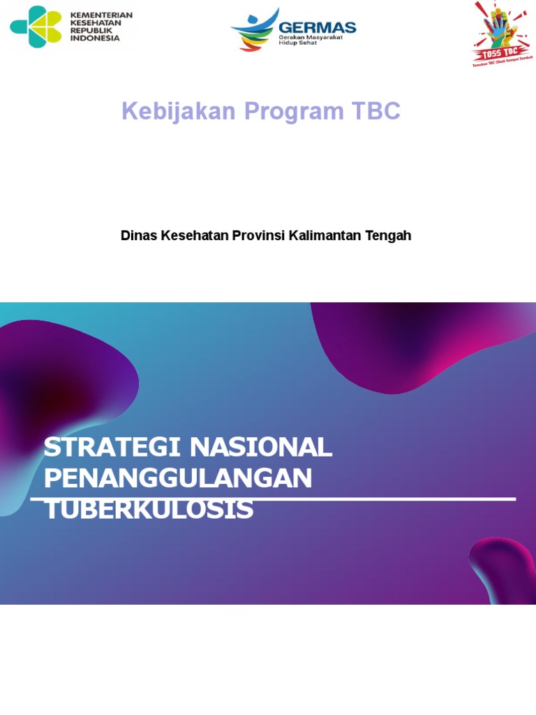 01 Kebijakan Program TB Dan TB RO - Mei 2023 | PDF