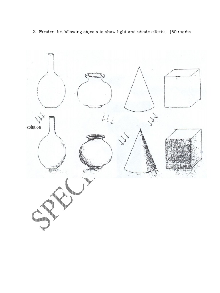 BFA Model Paper 2 | PDF