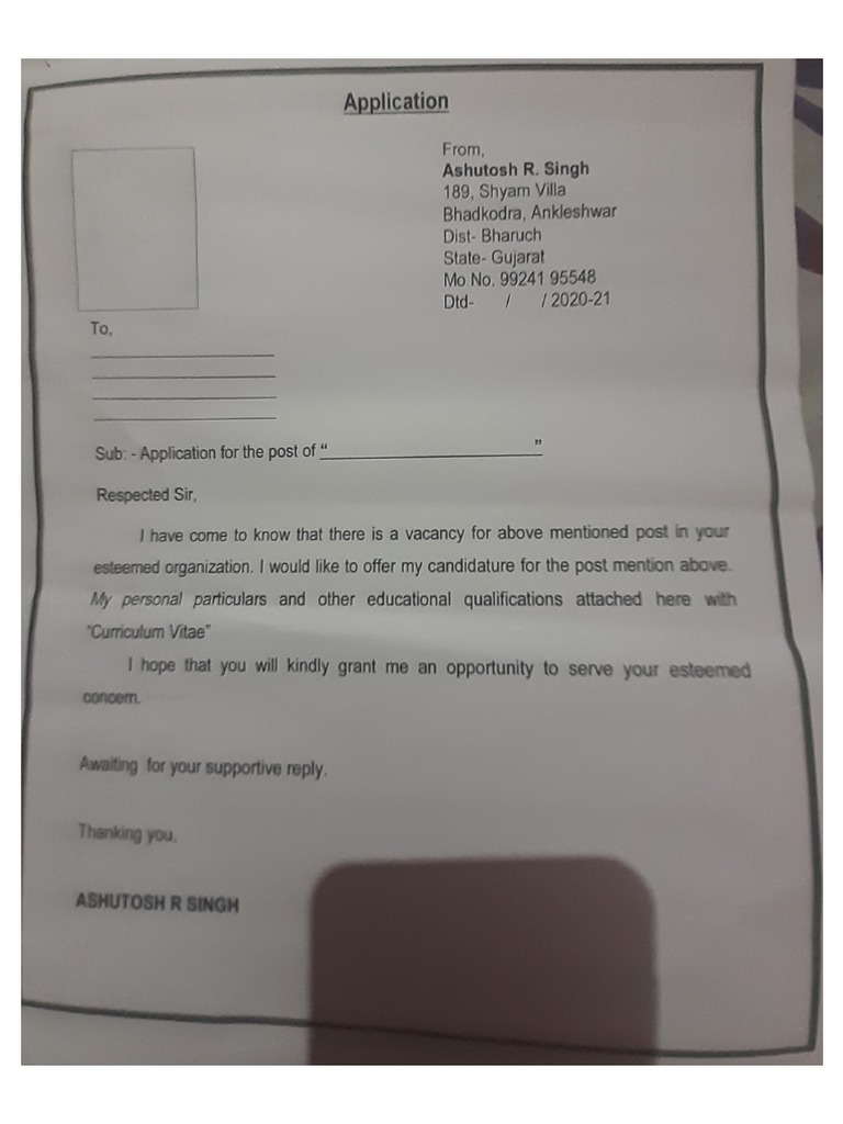 Ashutosh R. Singh - MEE Operator | PDF