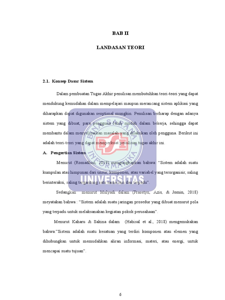 Landasan Teori | PDF
