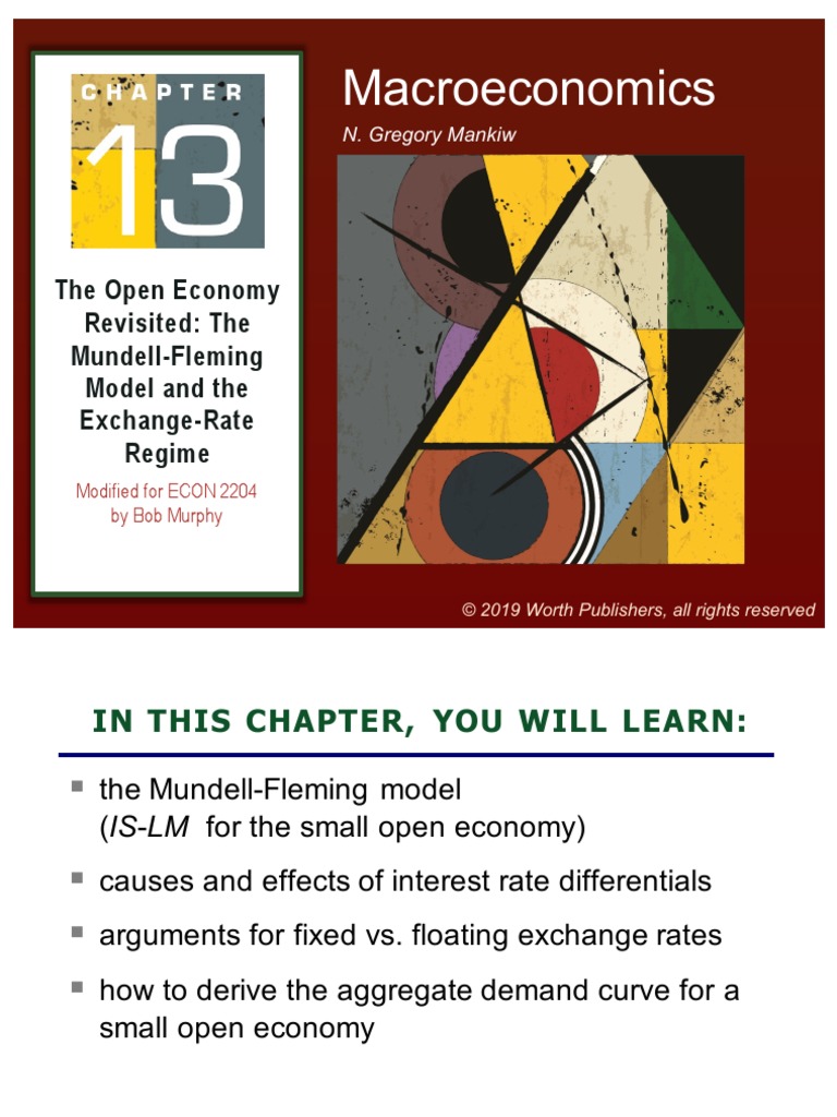 Mundell-Fleming Model Explained | PDF | Exchange Rate | Fiscal Policy