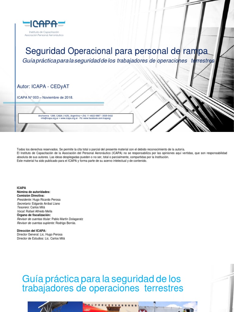 ICAPA-003-Seguridad-en-rampa-NOV2018 | PDF