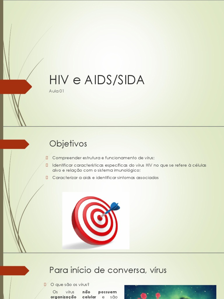 Aula-1-HIV-e-AIDS-SIDA.ppt | PDF
