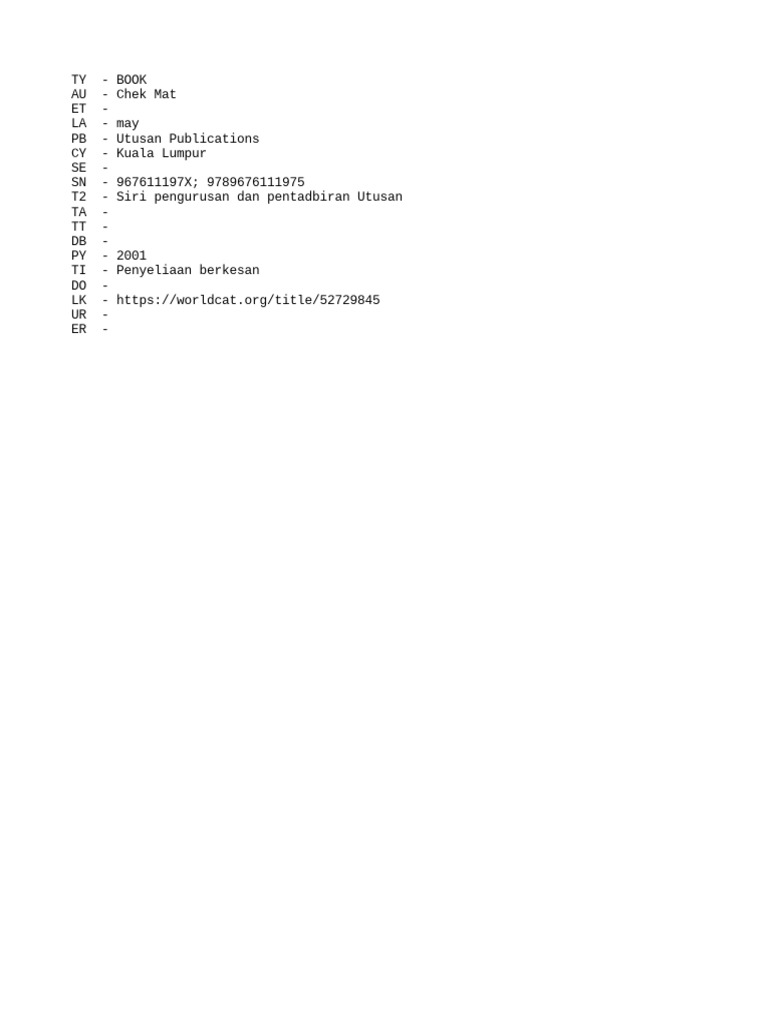 Penyeliaan Berkesan - Ris 3 | PDF