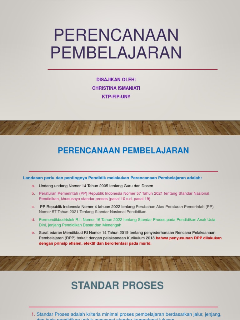 PERENCANAAN PEMBELAJARAN-PPM-GK-chris | PDF