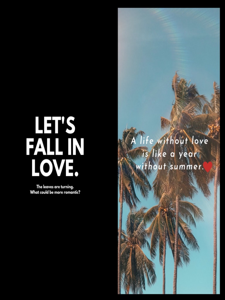 Life Without Love Is Like Summer | PDF
