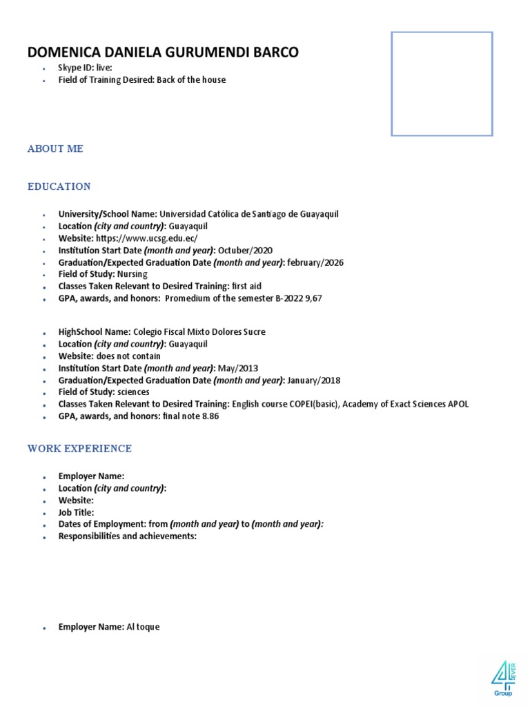 CV TEMPLATE 2024 (3) | PDF
