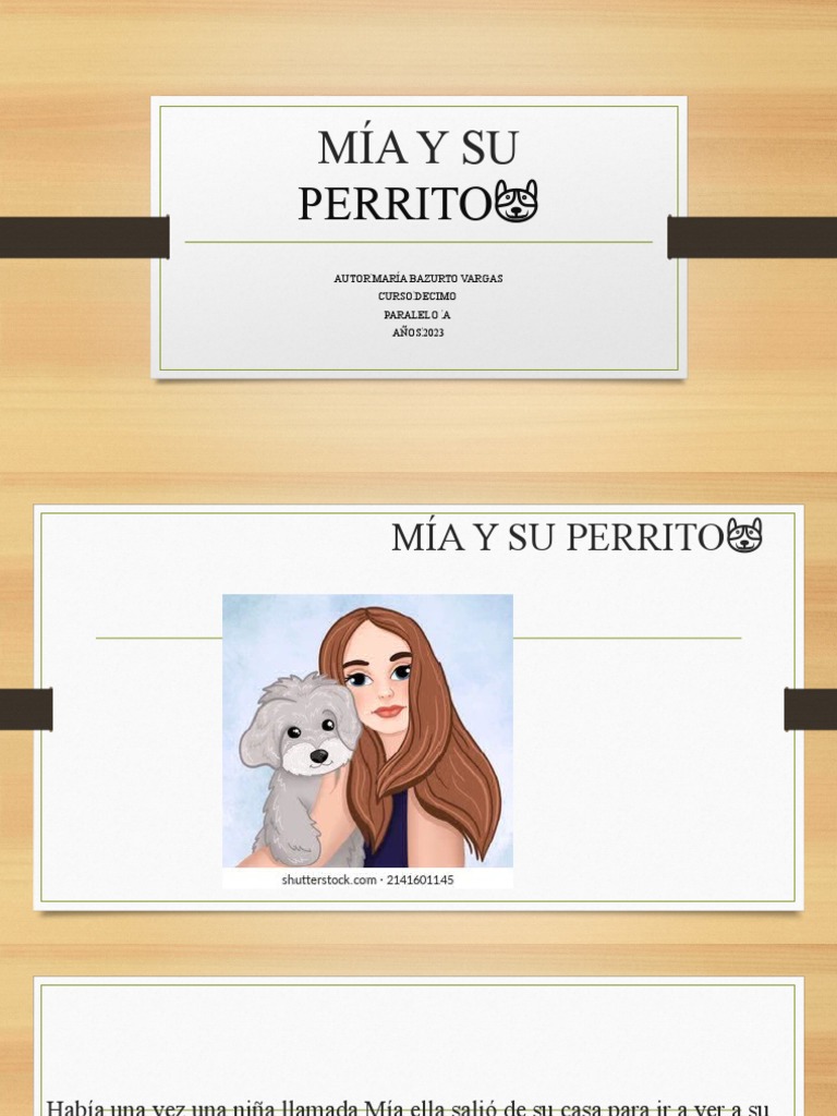 Mía y Su Perrito? | PDF