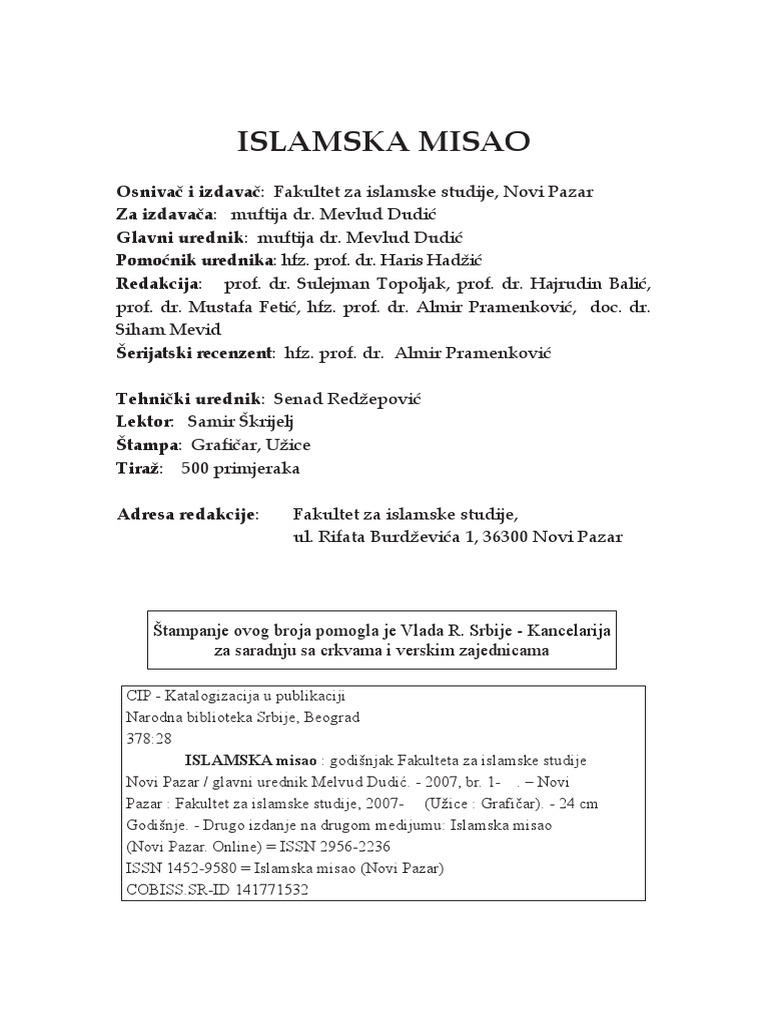 Dr. Nedžad Redžepović, Utjecaj Arapskog Jezika Na Razumijevanje Hadisi-Šerifa | PDF
