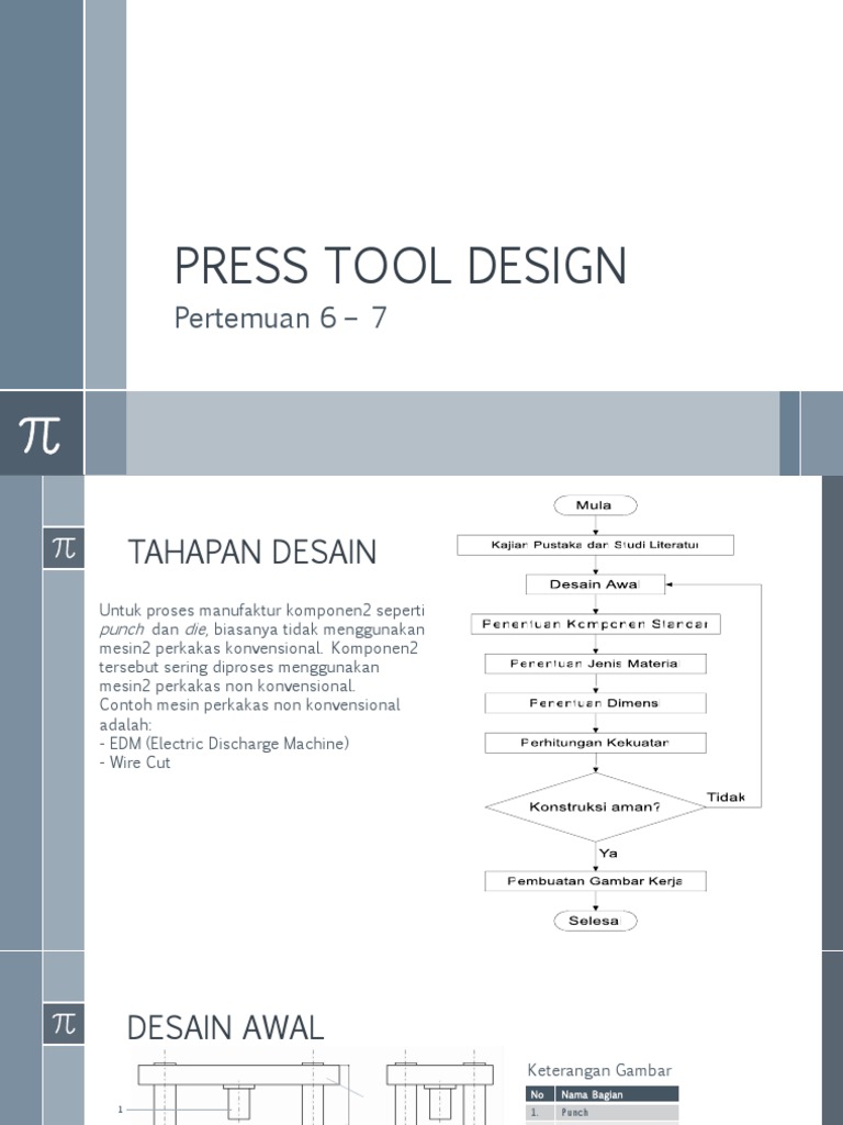 Desain Alat Press dan Komponennya | PDF | Technology & Engineering