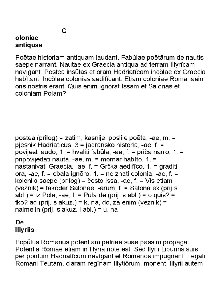 Latinski | PDF