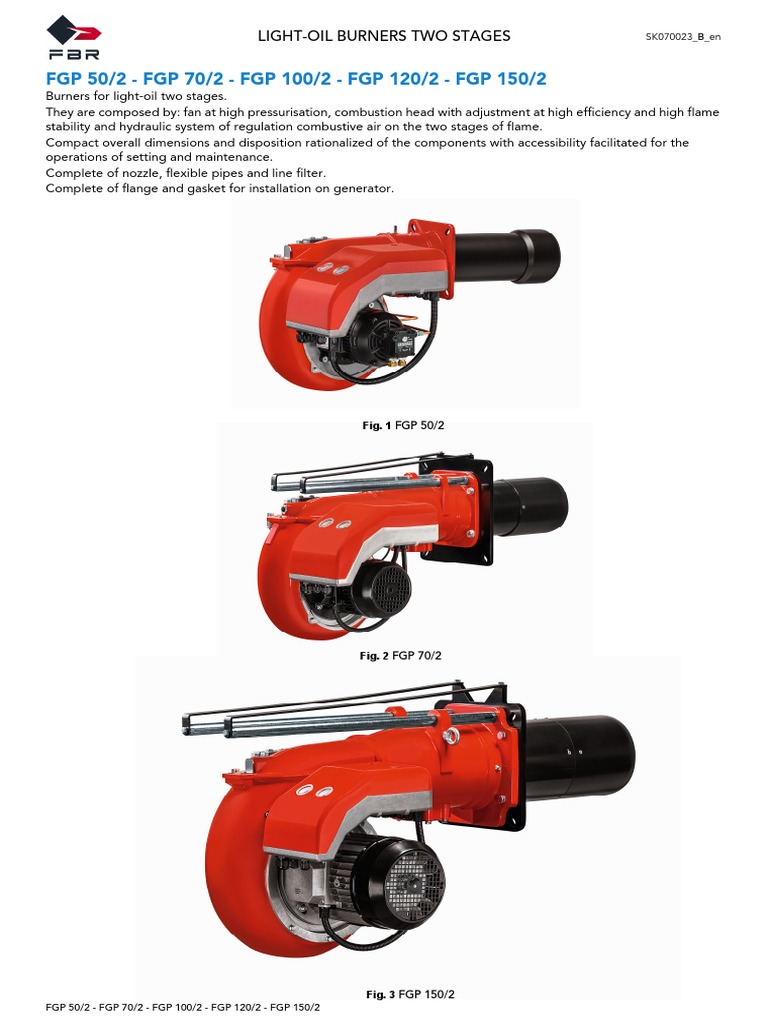 Catalog Burner | PDF | Fuel Oil | Boiler