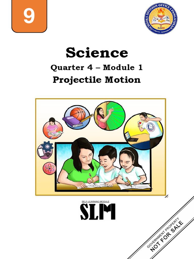 Projectile Motion Module Q4 Weeks 1 2 Pdf Projectiles Acceleration