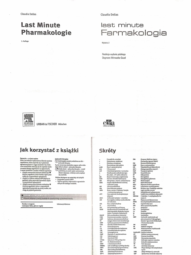Last Minute Farmakologia | PDF