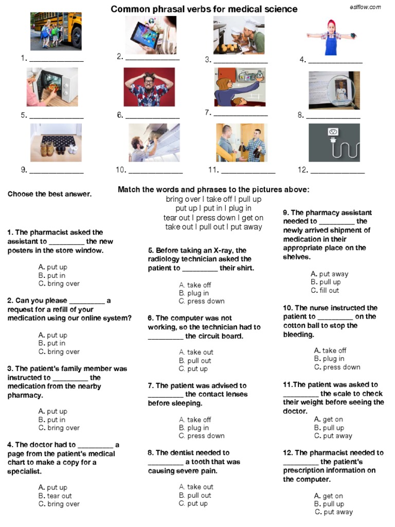 Common Phrasal Verbs For Medical Science | PDF