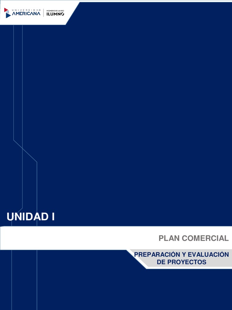 U1 Proyectos-1 | PDF | Producto (Negocio) | Mercado (economía)