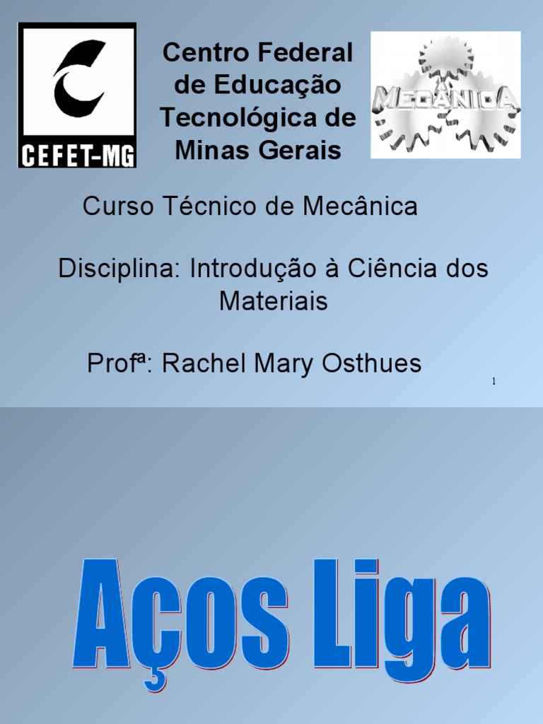 aços liga | PDF | Aço | Liga