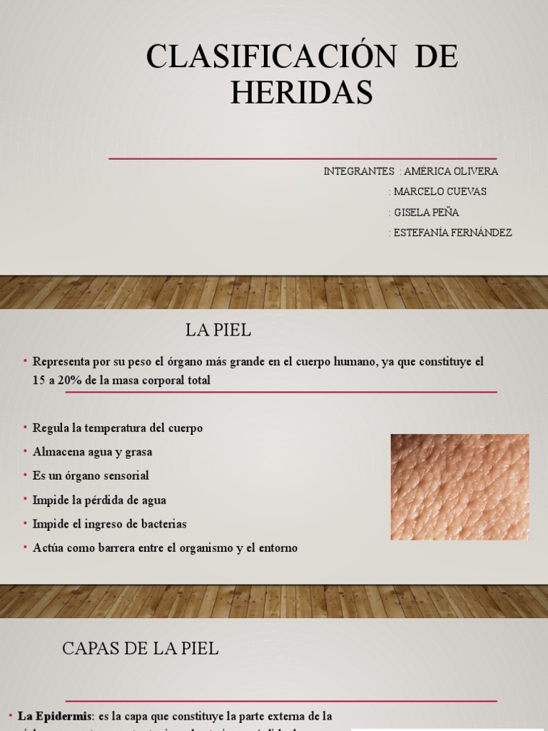 Clasificación de Heridas-1 Listoooo | PDF