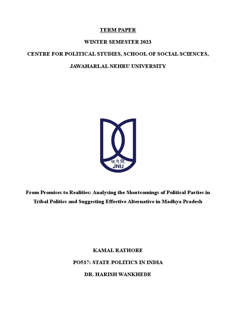 Term Paper Pdf Tribe