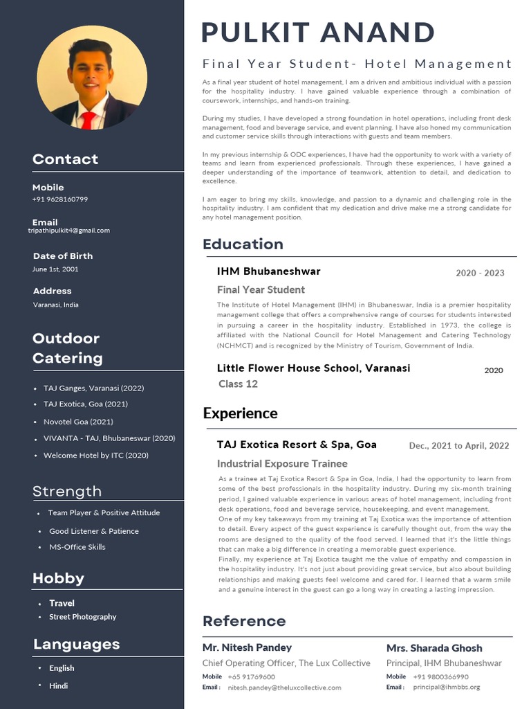 Resume - Pulkit Anand | PDF