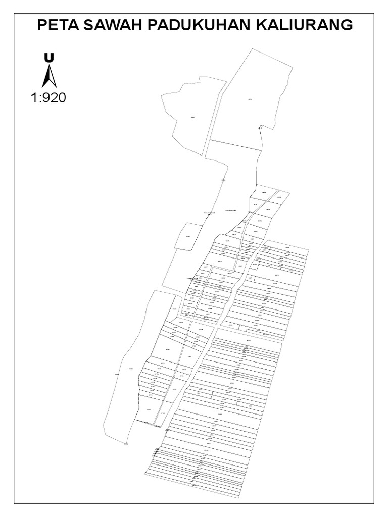 Peta Sawah Kaliurang | PDF