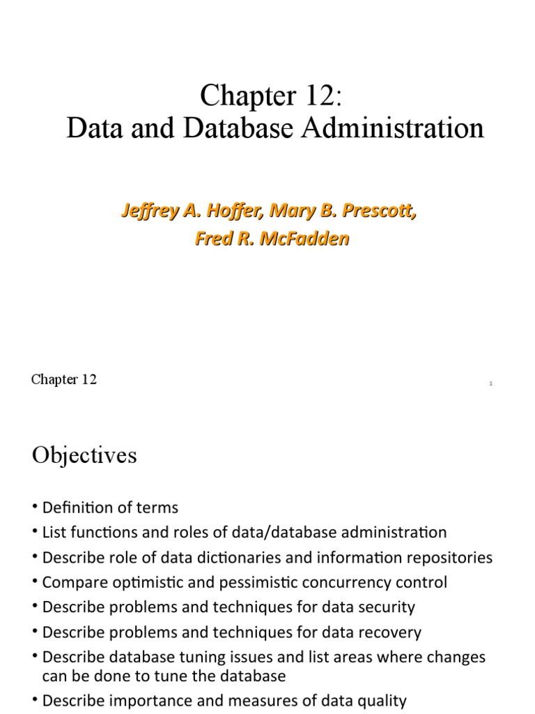 CHP 12 | PDF | Databases | Database Transaction