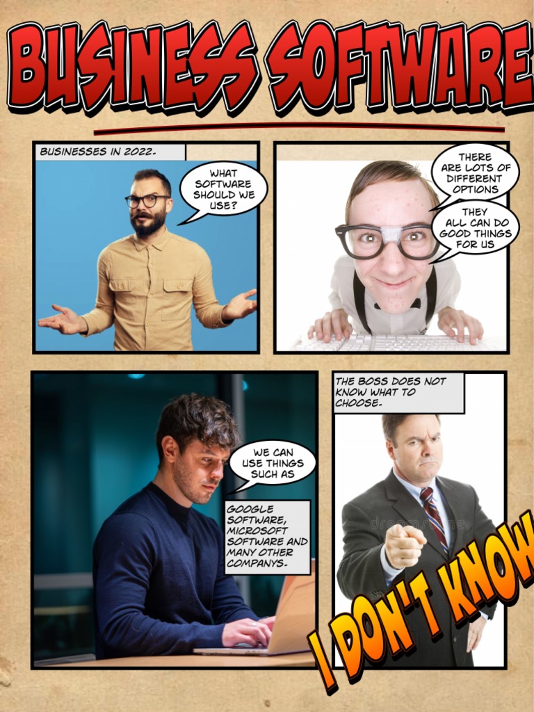 Comic Business Software Project | PDF