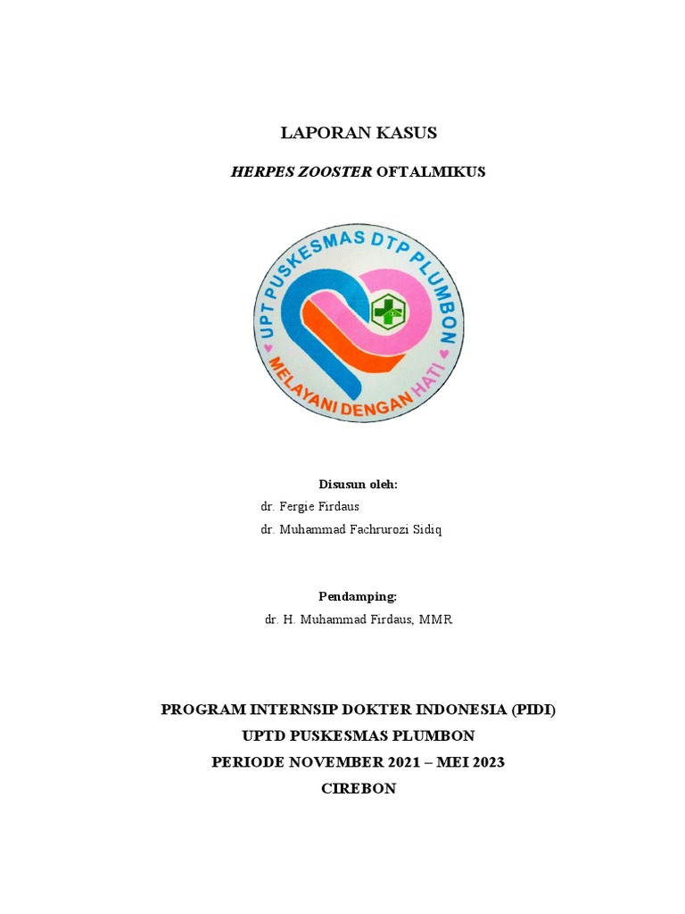 Laporan Kasus Herpes Zooster Oftalmikus | PDF