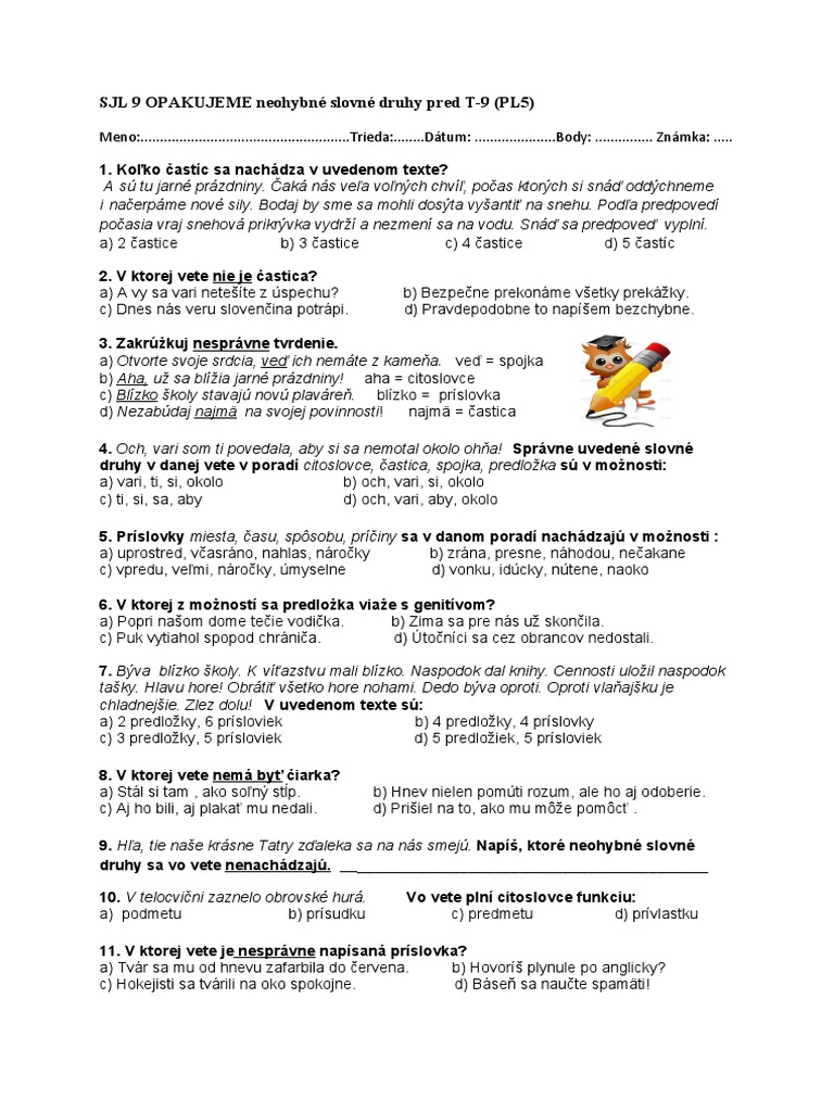 SD Opakovanie 2 | PDF