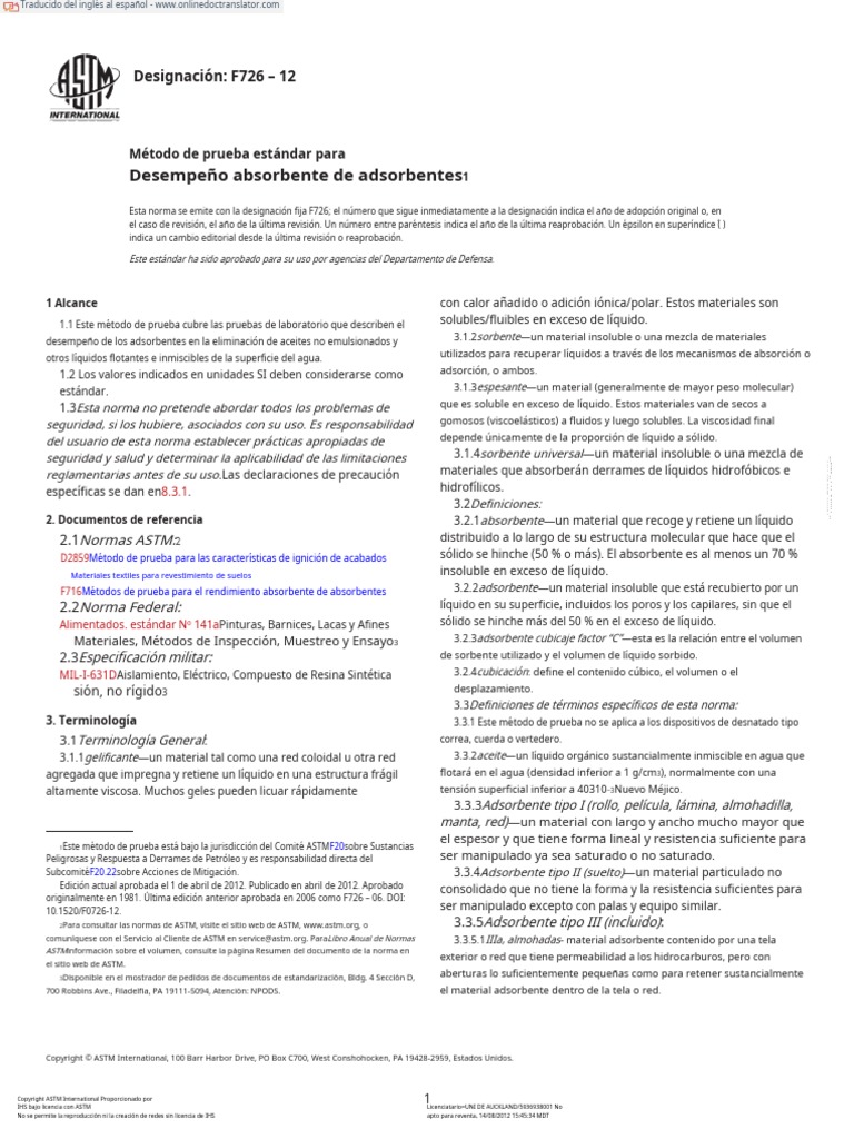 ASTM F726 - 12.en - Es | PDF