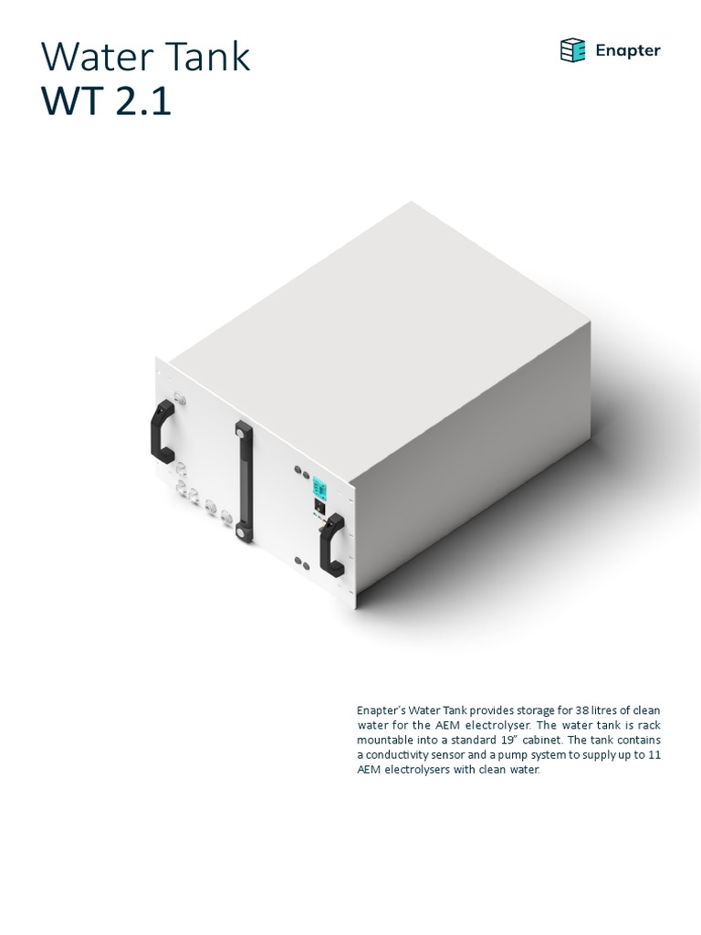 Enapter Datasheet WT21 EN | PDF