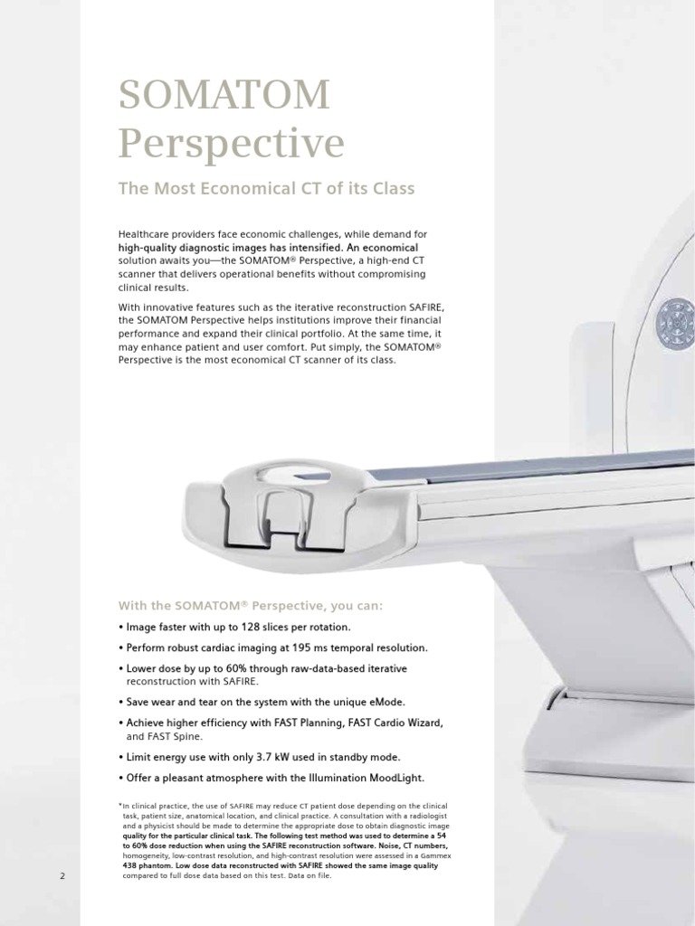 Somatom Perspective | PDF