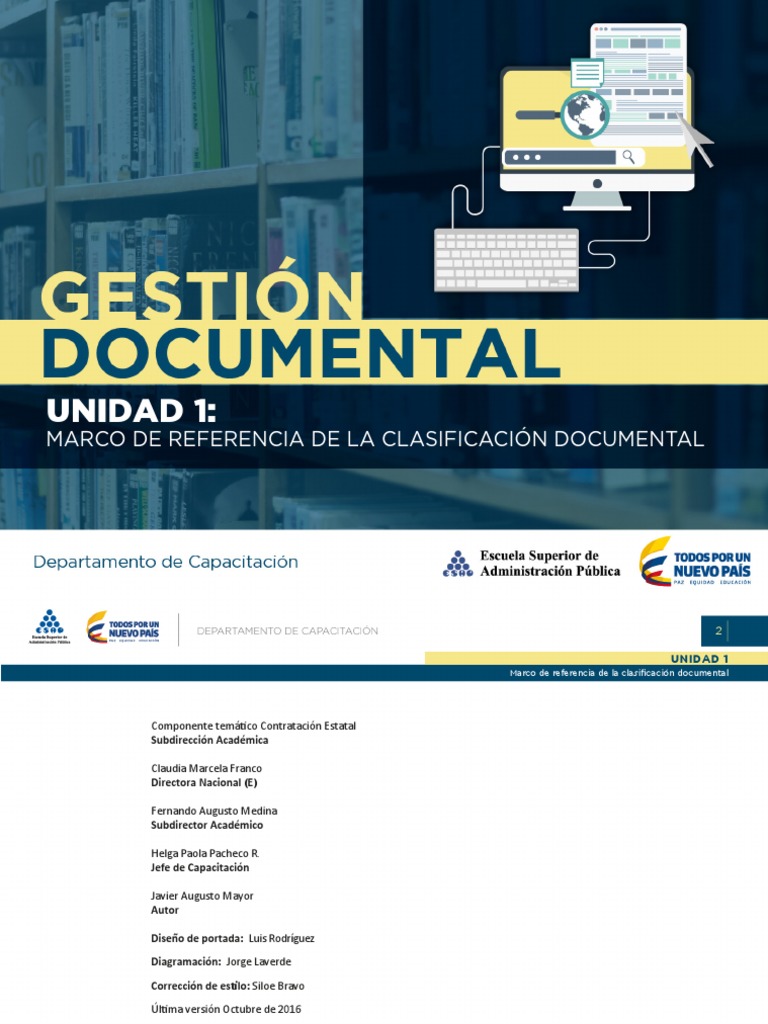 Gestion Documental Unidad1 Pdf Gestión De Registros