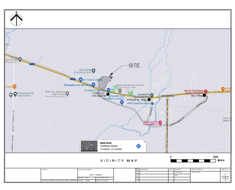 Vicinity Map Rev.2 - Candelaria-17X21 | PDF