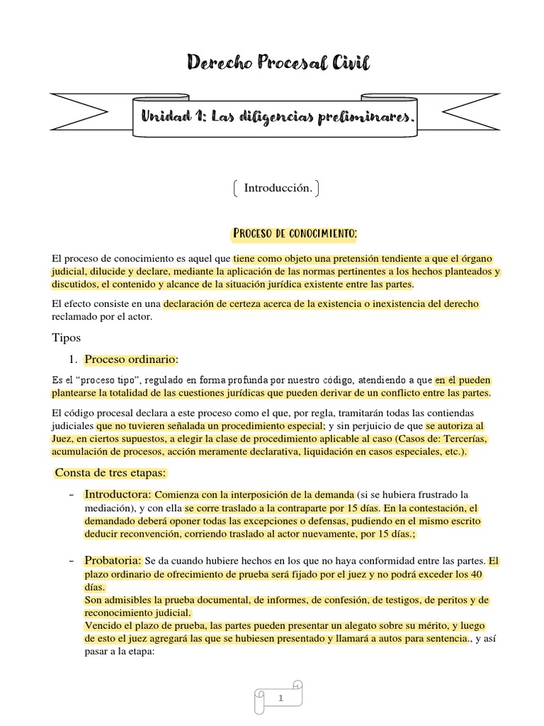 Procesal Civil (9899) | Descargar gratis PDF | Demanda judicial | Sentencia (ley)