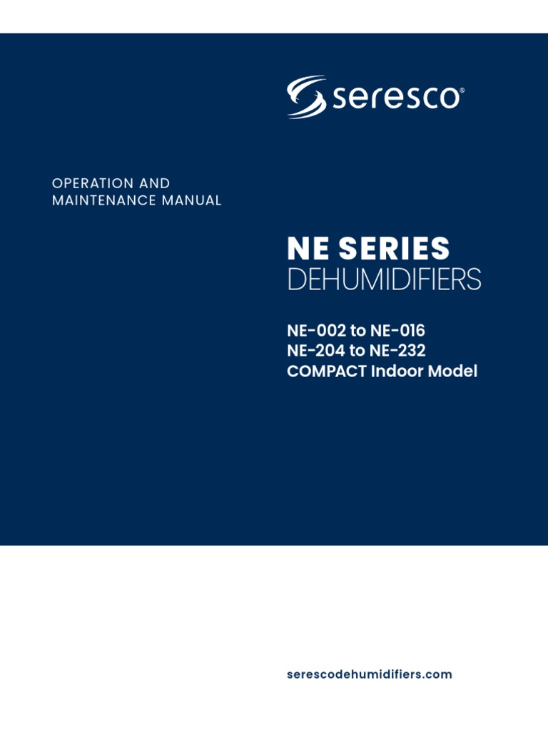 Dehumidifier Manual for Technicians | PDF