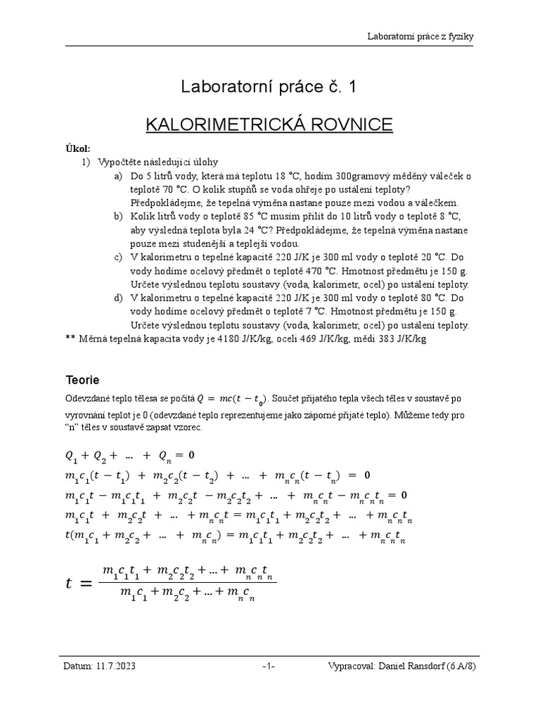 Fyzika 1.LPxwsww | PDF