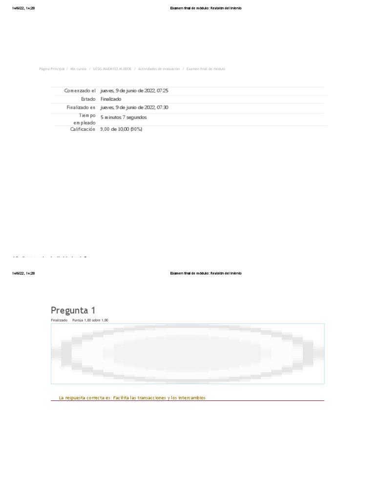 Examen Final de Módulo 27 | PDF