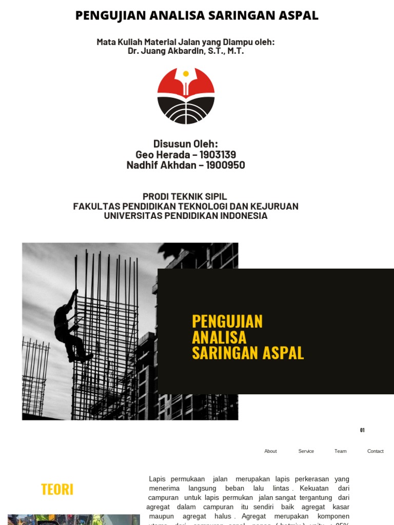Uji Analisa Saringan Aspal | PDF